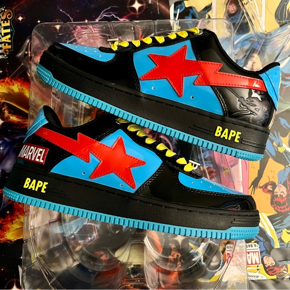 Bape | Shoes | A Bathing Ape Bape Sta Marvel Comics Black Widow 222 ...